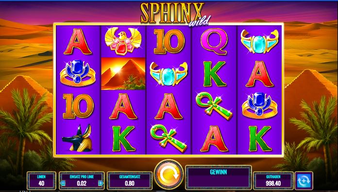 Sphinx Wild kostenlos spielen ohne Anmeldung | deutsche-slots-online.de